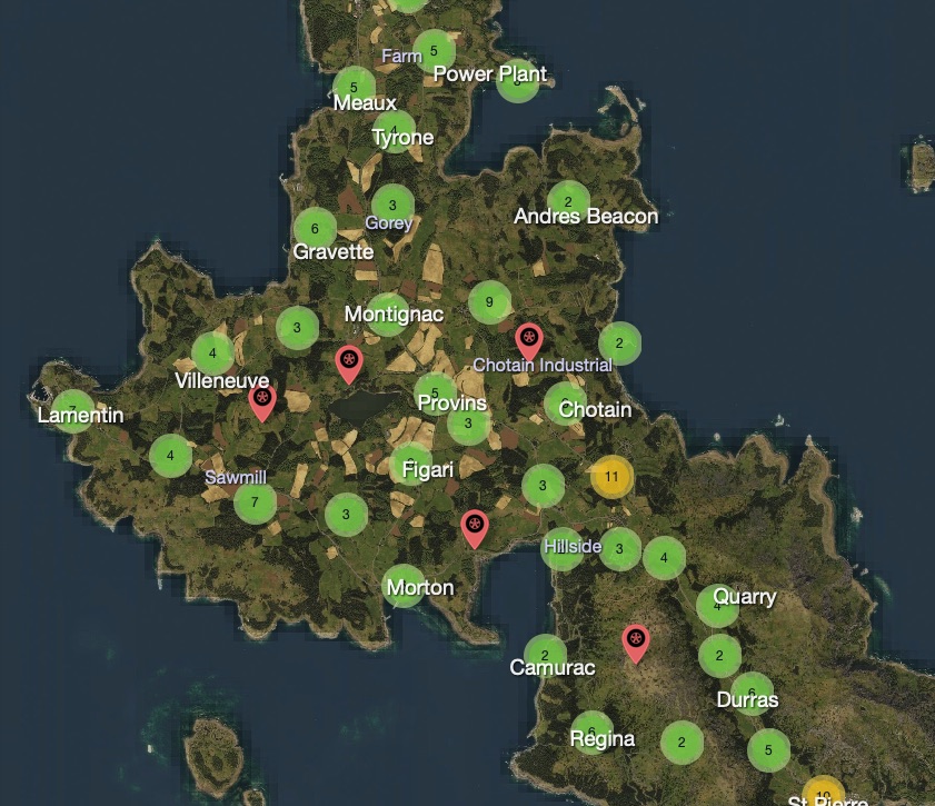 Reforger Interactive Maps